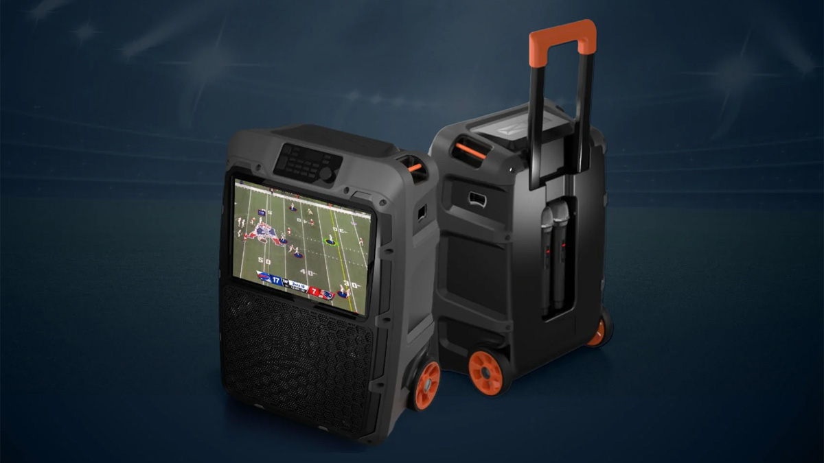 Altec Lansing’s Party Speaker Has a Screen for Tailgating Fans ...