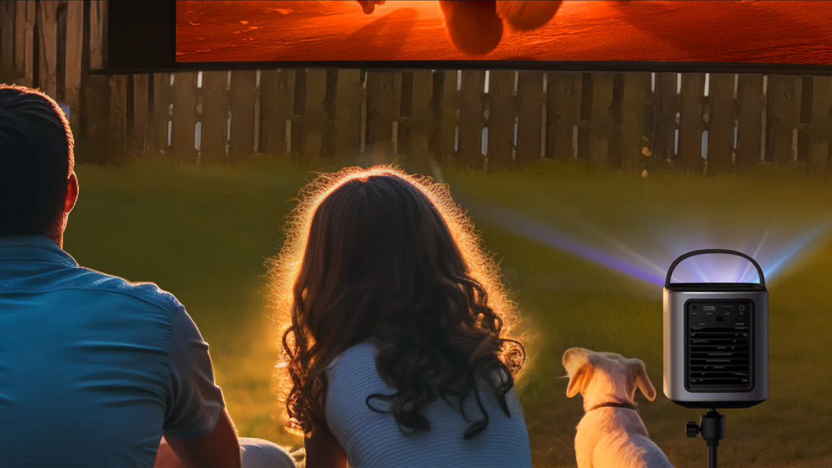 Take Movie Night to Go with this Tiny, Versatile Projector - Now $120 ...