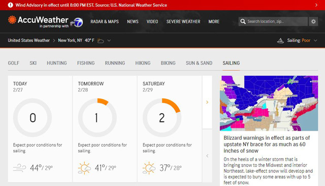 The Best Weather Sites - Techlicious