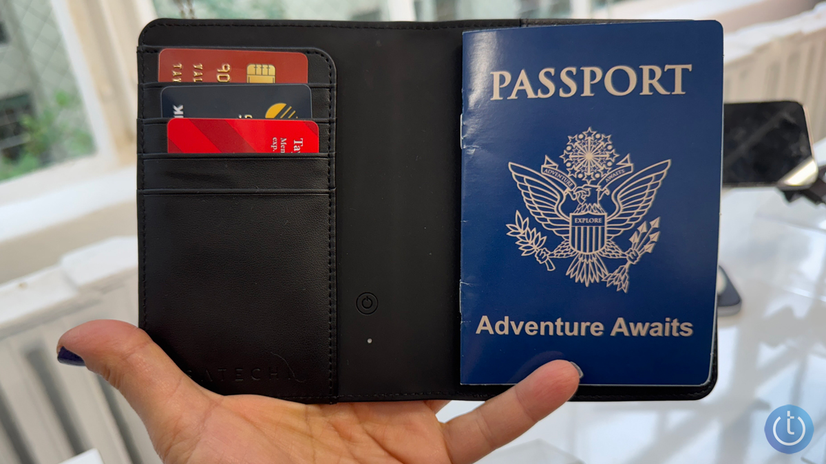 Get This Deal on a Passport Holder with AirTag Tracking Tech - Techlicious