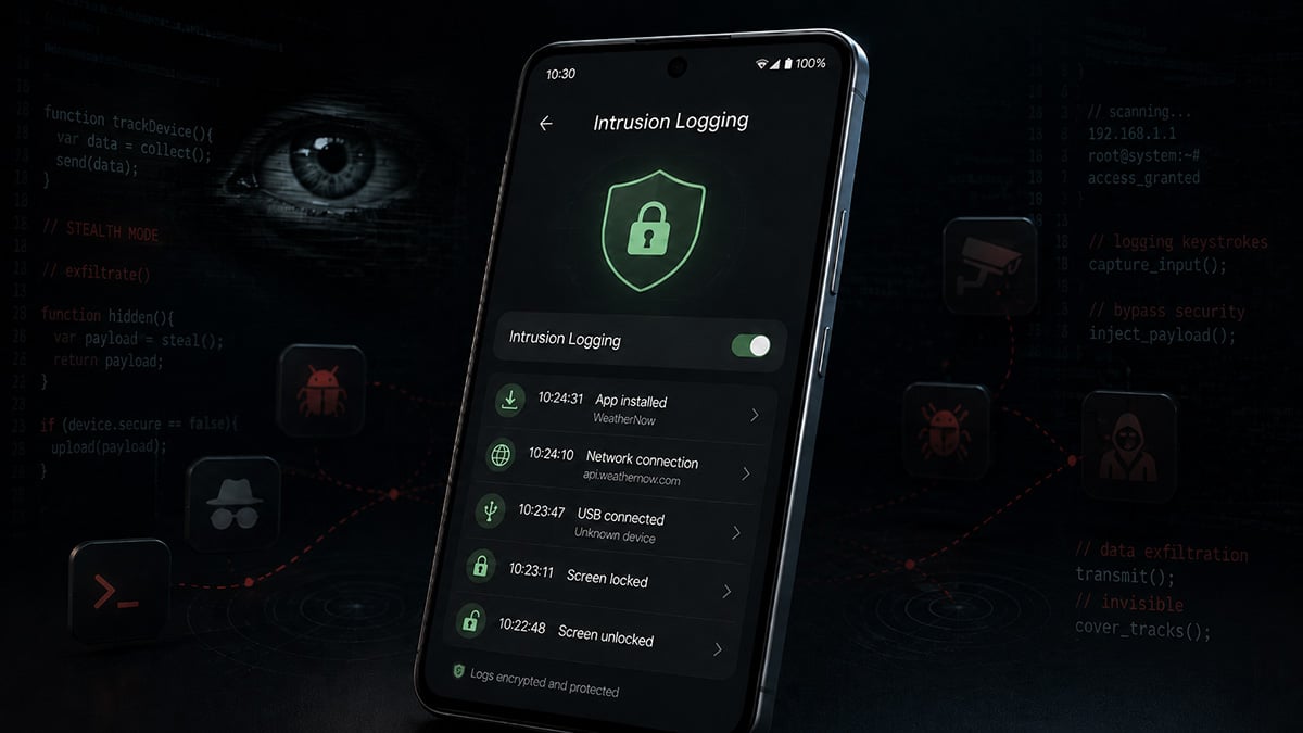 Android’s new Intrusion Logging tracks spyware activity on your phone ...