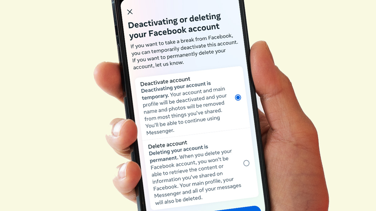 How to Deactivate Your Facebook Account - Techlicious