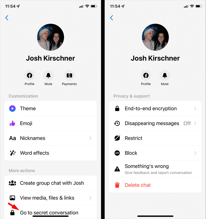 Keep Your Facebook Messages Private With Secret Conversations Techlicious